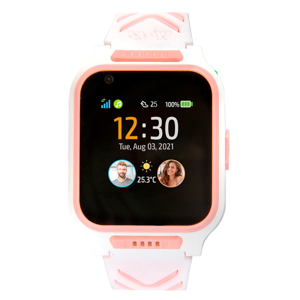 MyKi Watch 4 - Children's Smartwatch - White / Pink – INCOVER.COM
