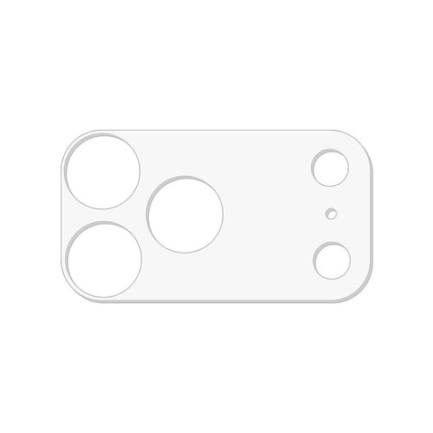 iPhone 17 Pro Tempered Camera Lens Protection Glass - Transparent – INCOVER